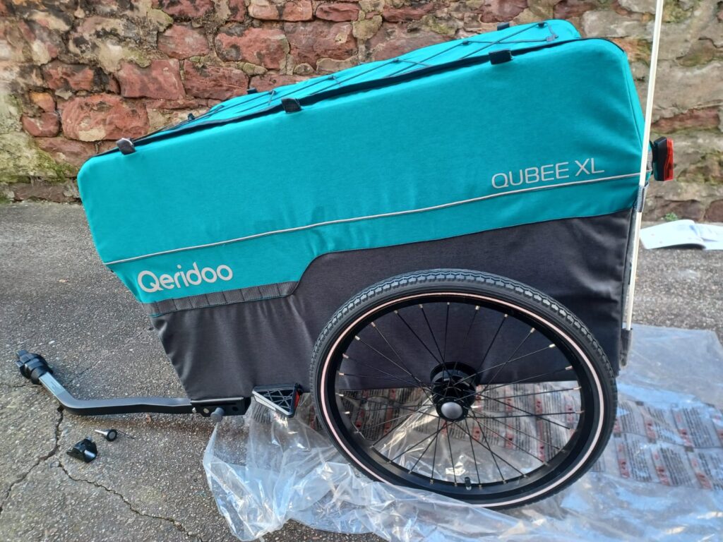 Review / Test Qeridoo Qubee XL - Lastenanhänger - Zweiradkraft.com