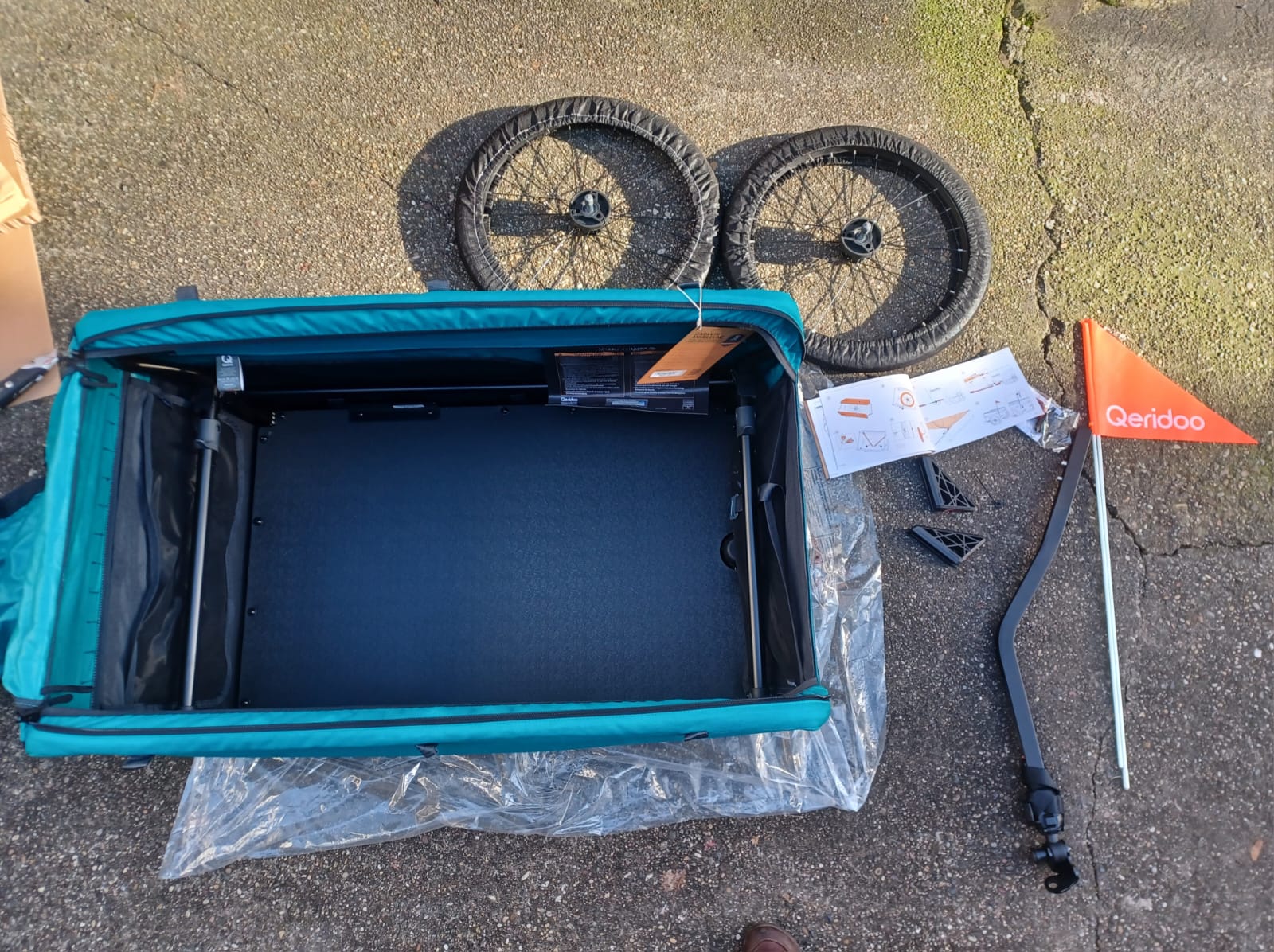 Review / Test Qeridoo Qubee XL - Lastenanhänger - Zweiradkraft.com